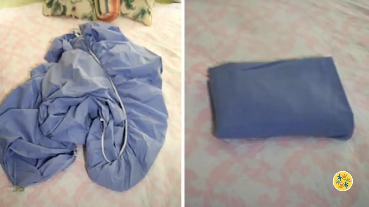L’Astuce pour Mieux Plier ses Draps-Housses et gagner du Temps